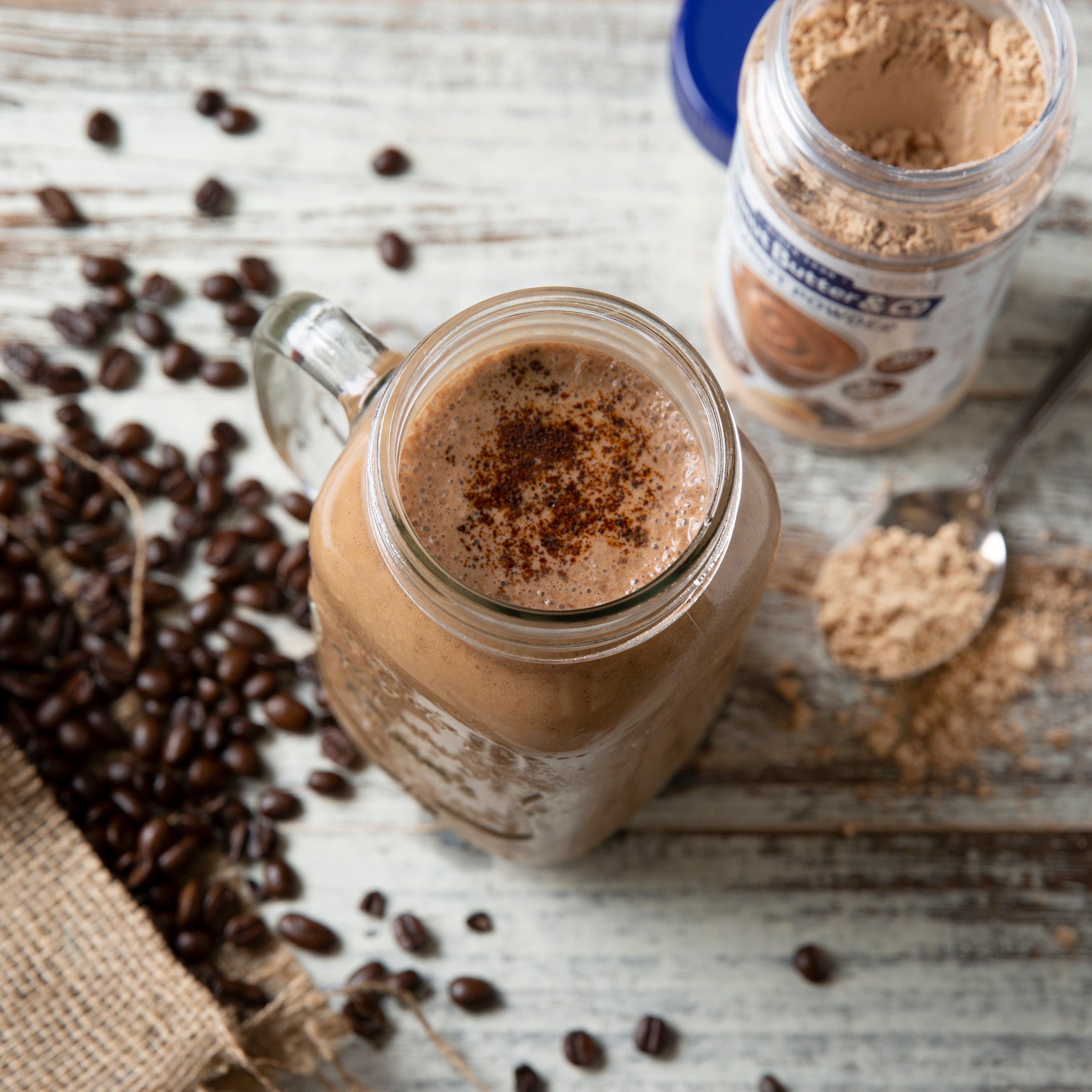 Peanut Butter Mocha Smoothie – Peanut Butter & Co - ilovepeanutbutter.com