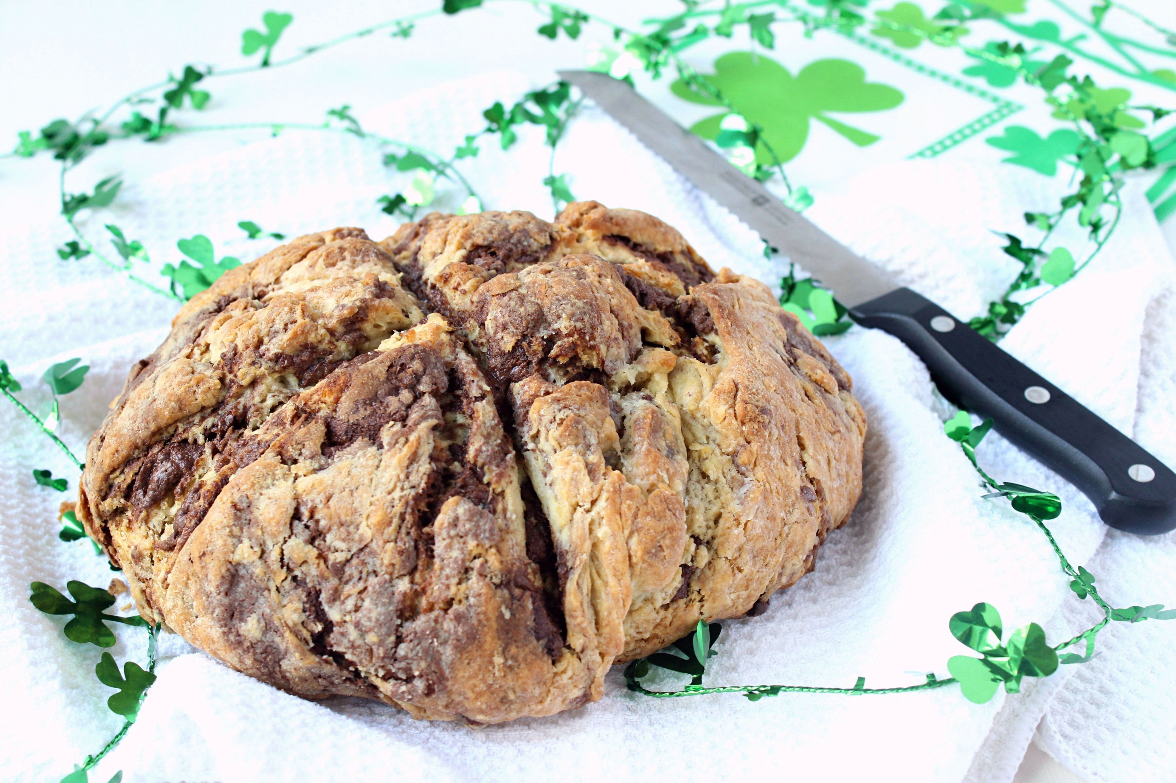 Dark Chocolate Peanut Butter Irish Soda Bread – Peanut Butter & Co ...