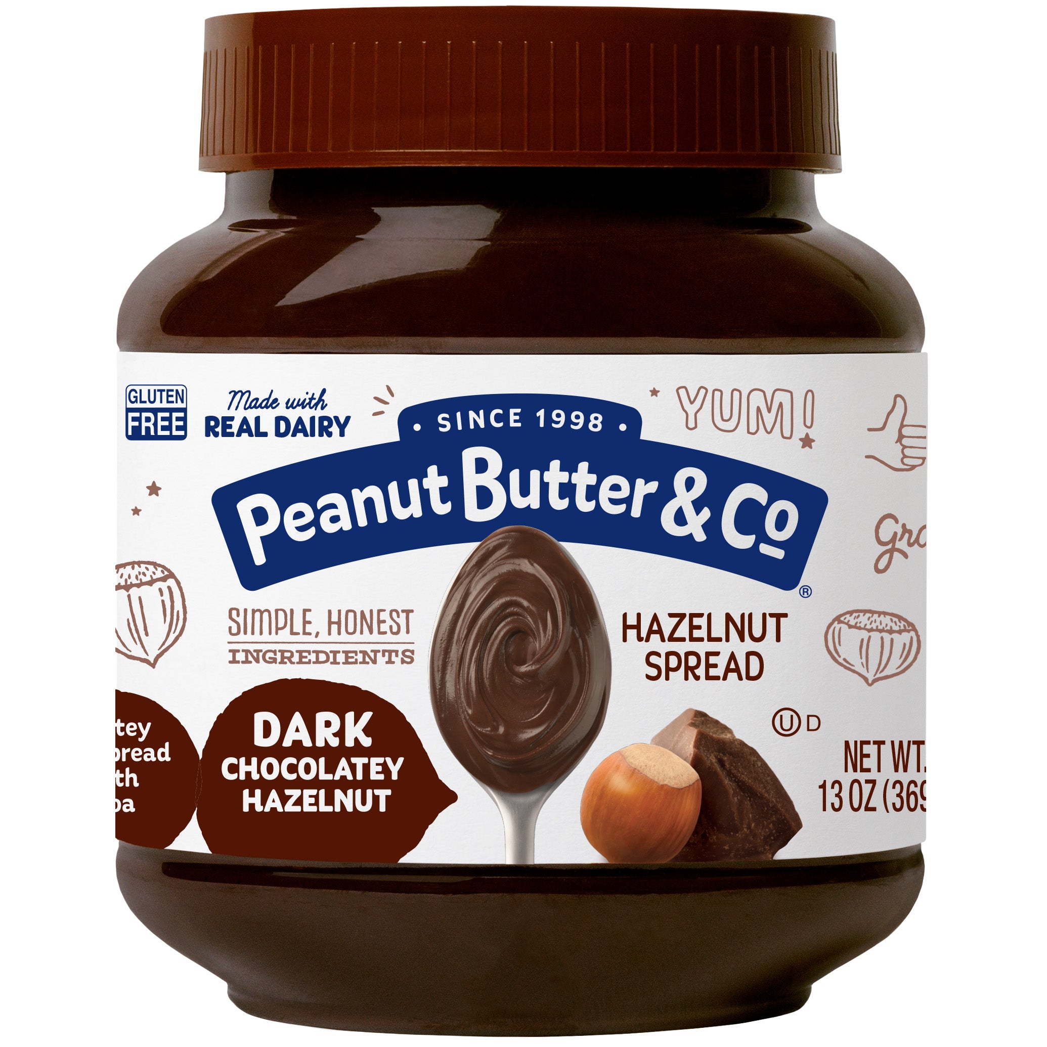 Dark Chocolatey Hazelnut Spread | Peanut Butter & Co. – Peanut Butter ...